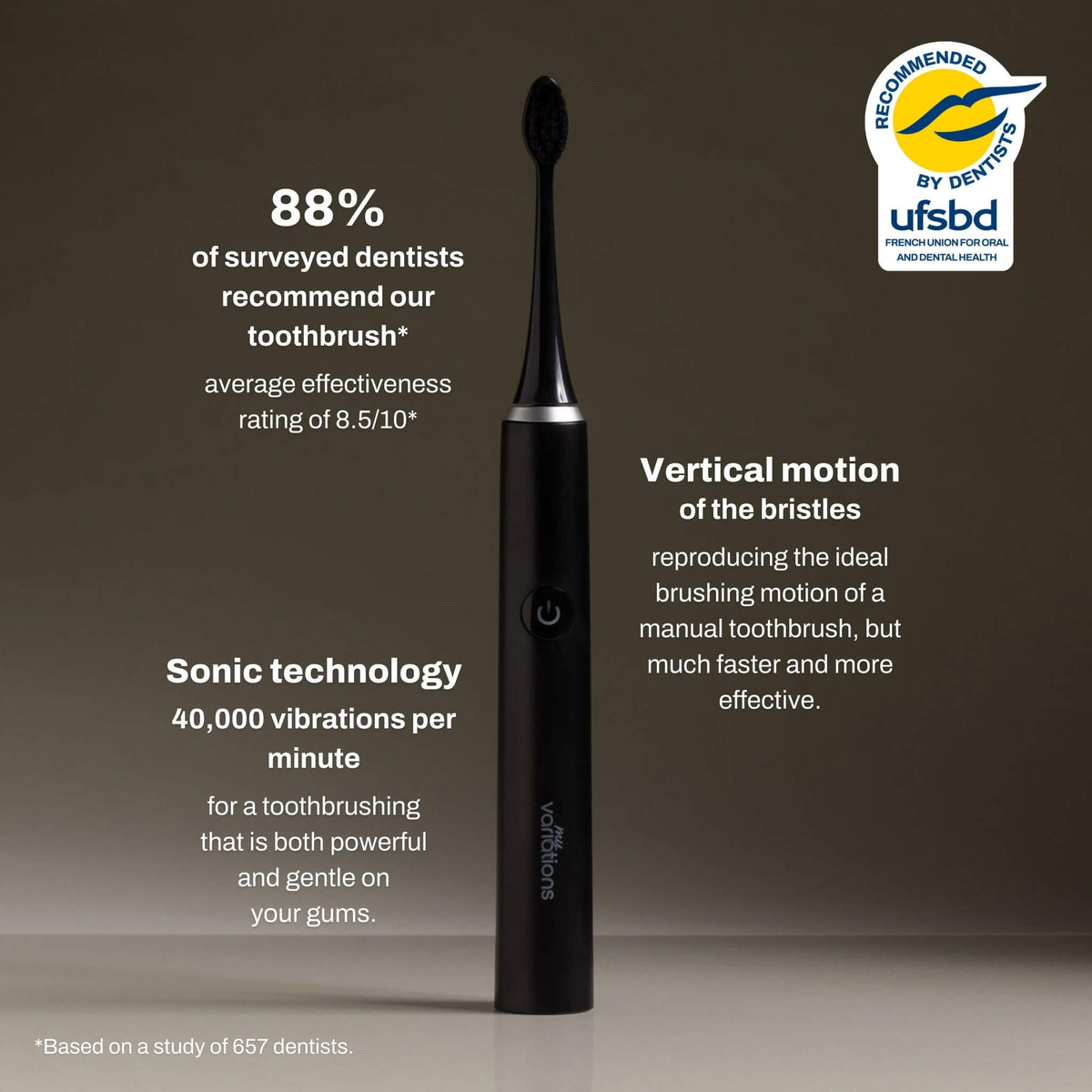 Sonic Vibration Electric Toothbrush – MyVariations