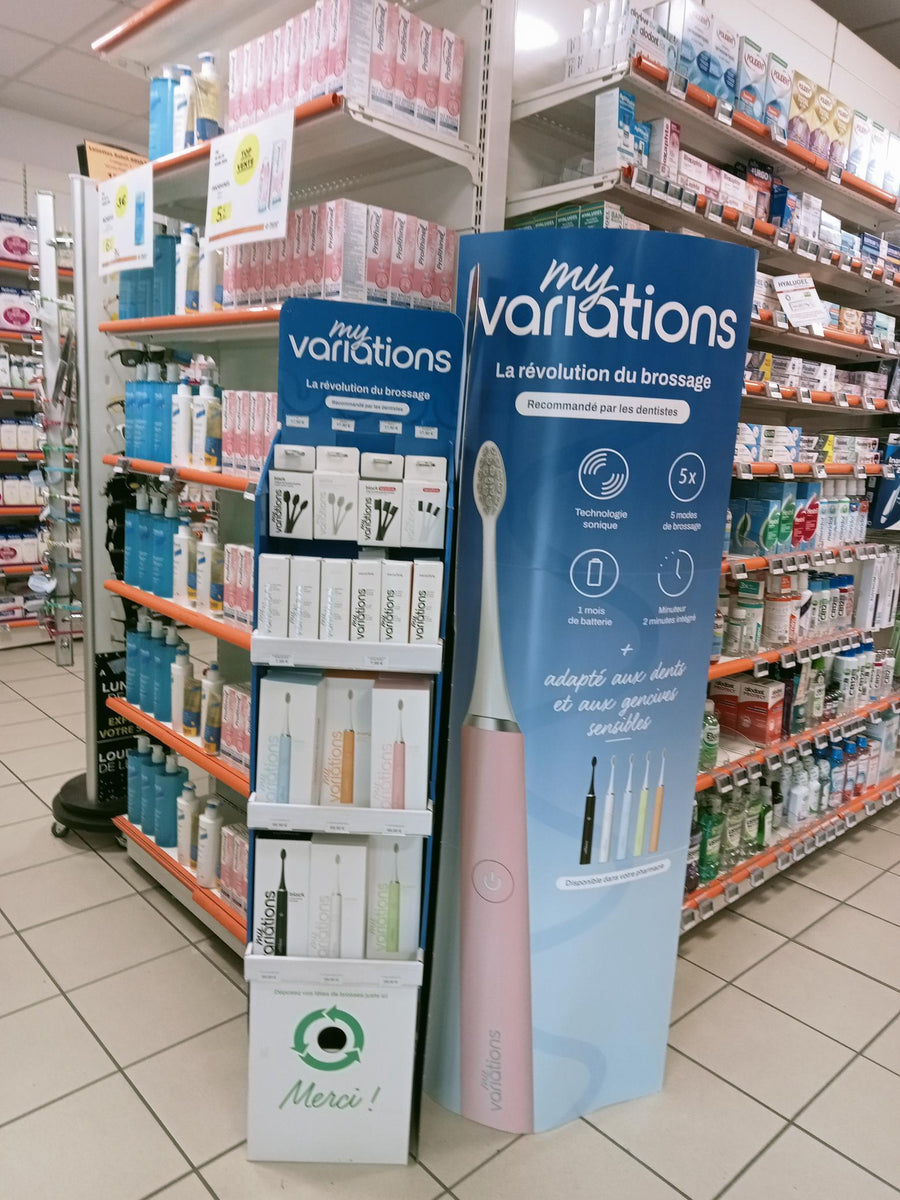 Brosse à dents électrique à vibration sonique – MyVariations